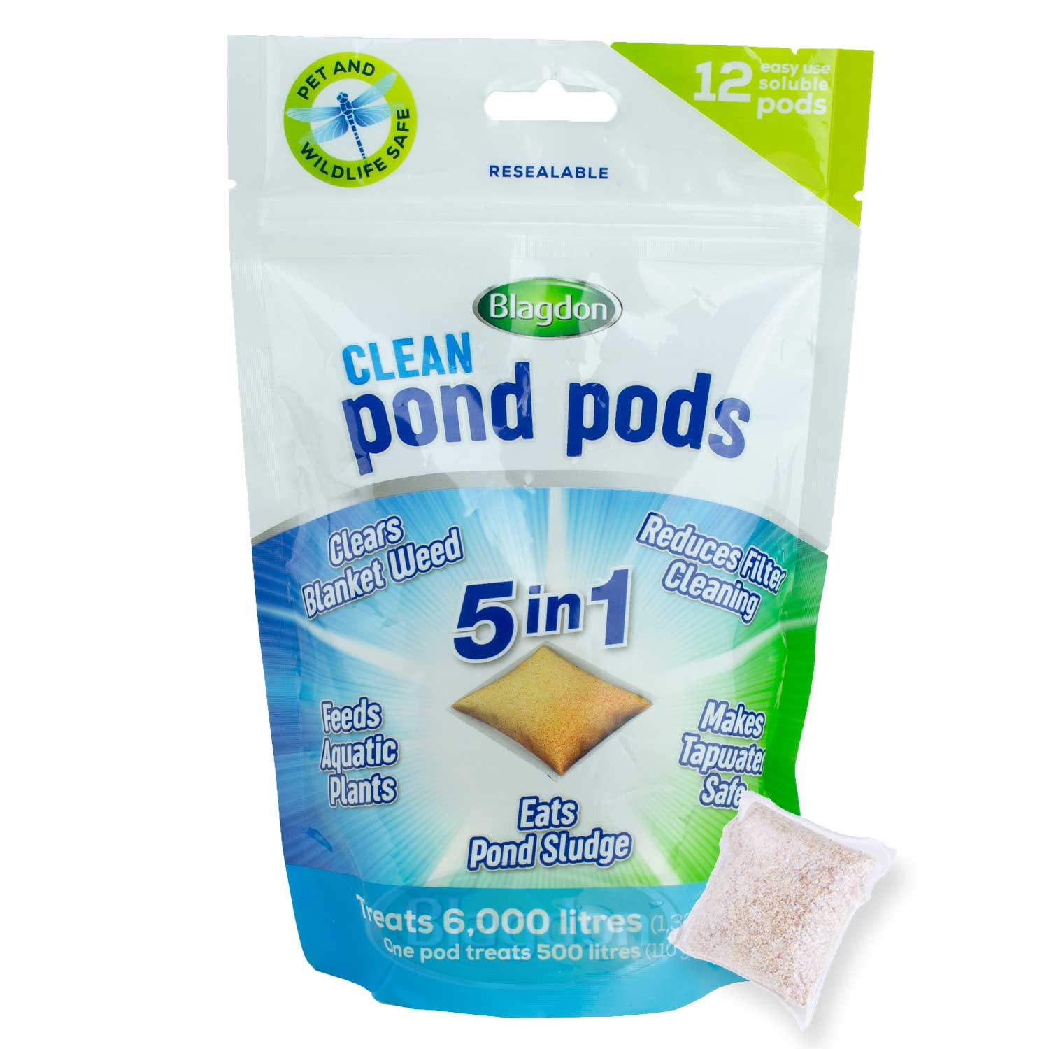 Clean Pond Pods - 12 pack | Blagdon Water Gardening