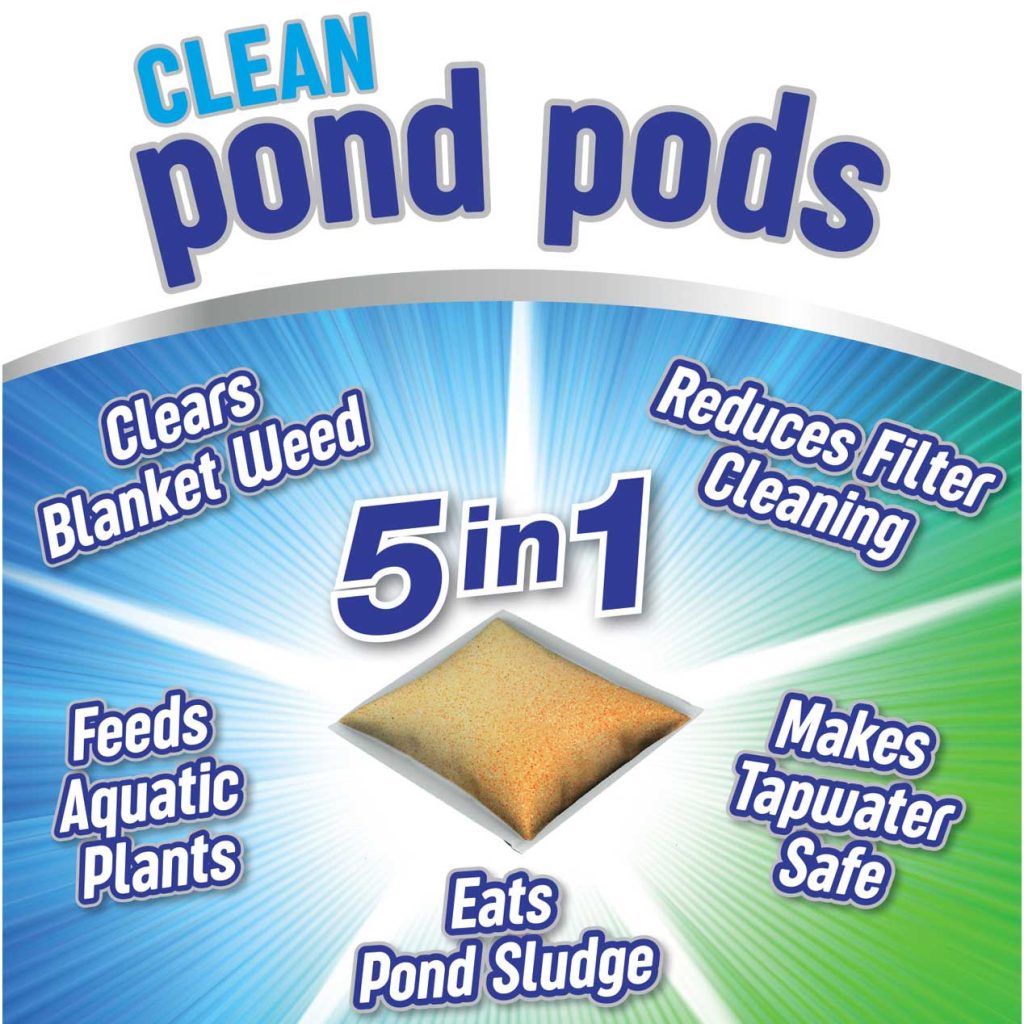 Clean Pond Pods - 12 pack | Blagdon Water Gardening