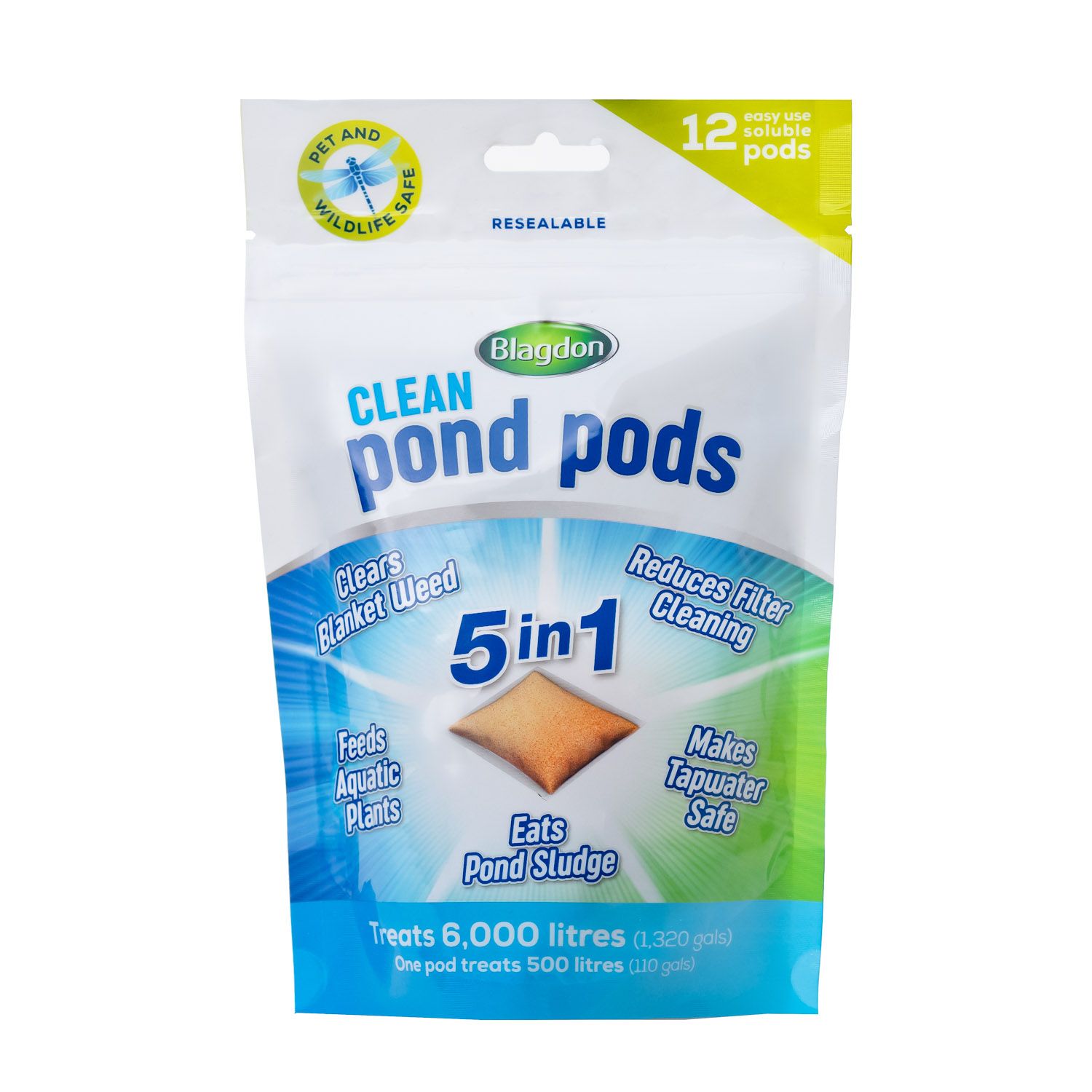 Clean Pond Pods - 12 pack | Blagdon Water Gardening